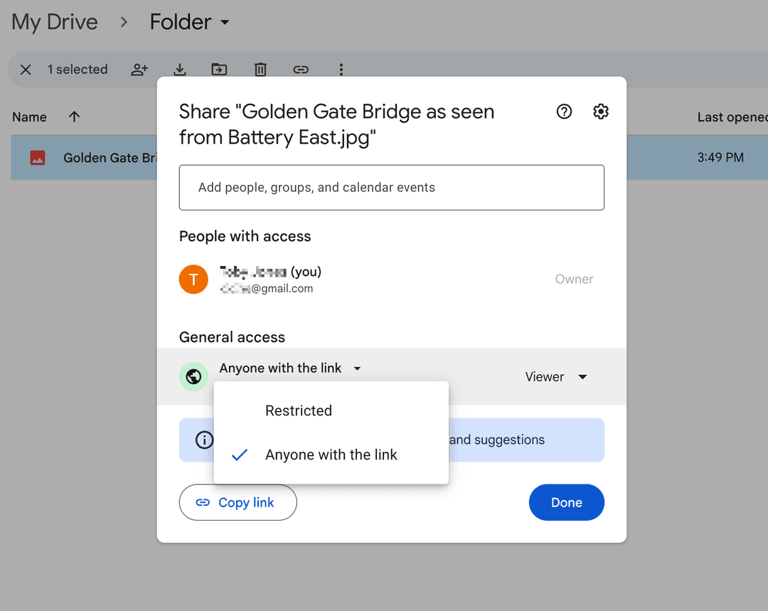 Google Drive Direct Link Generator